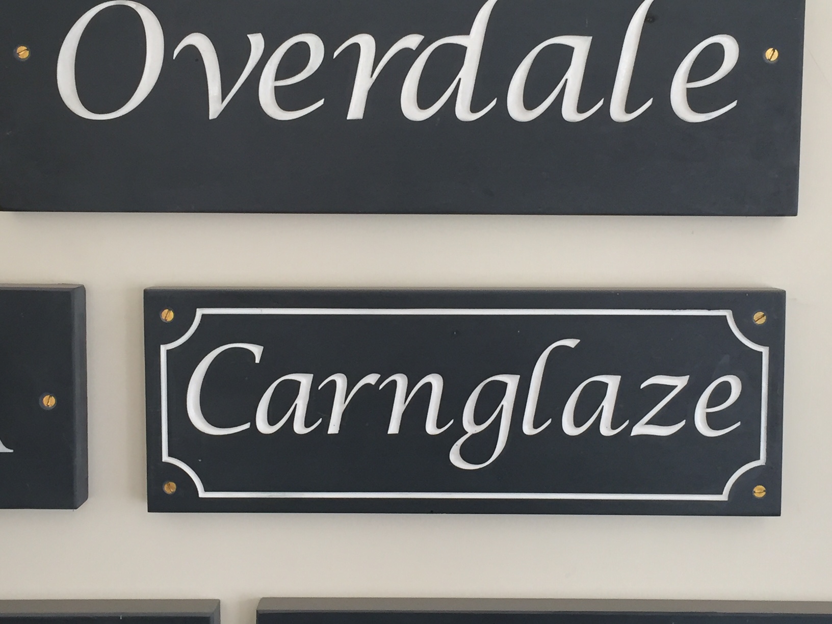 Gallery of Slate House Signs, Slate Door Signs & Name Plates